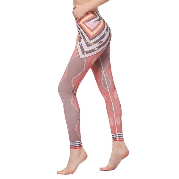 Niyama Sol | Pants & Jumpsuits | Niyamasol Rare Aztec Print Multicolor ...